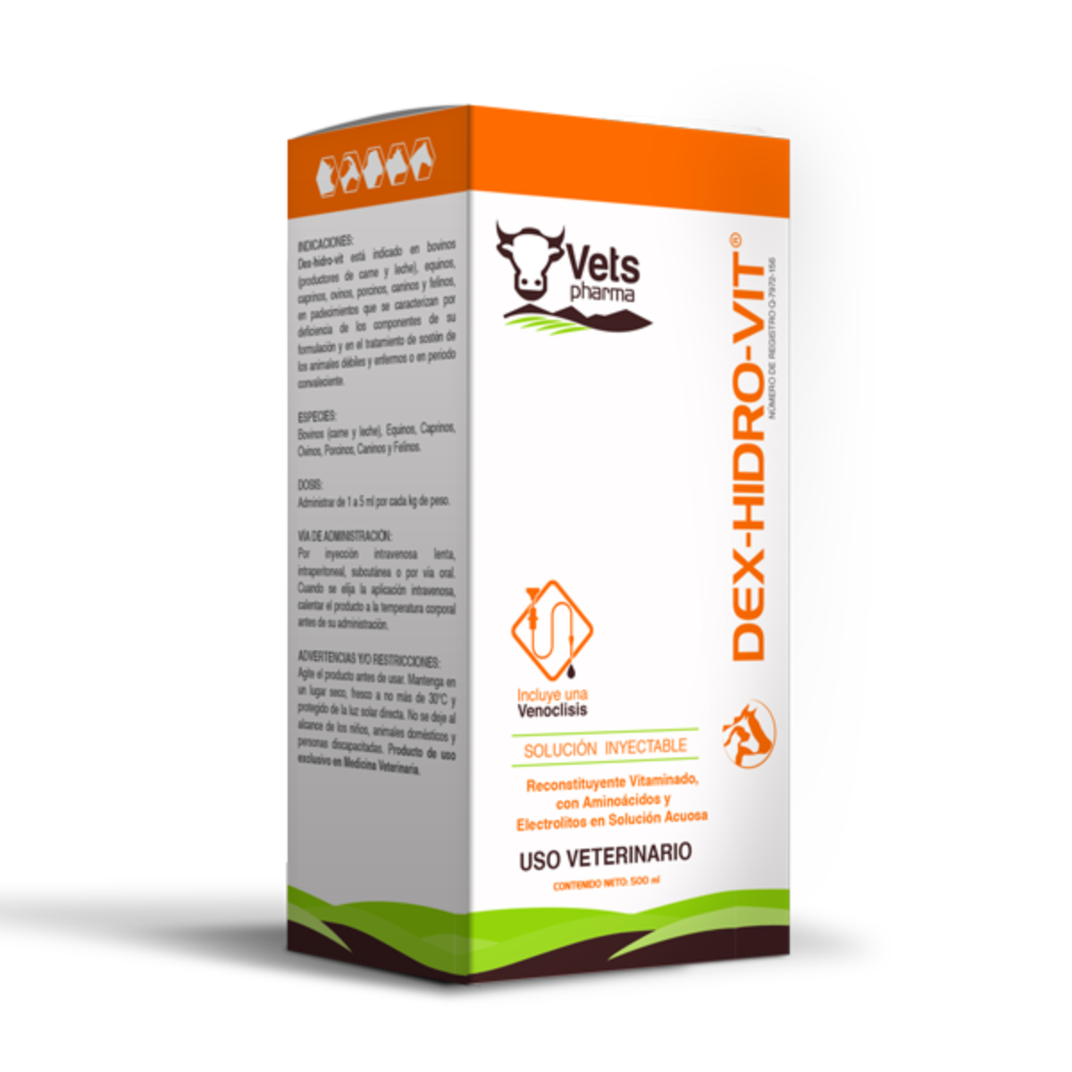 Dex-Hydro-Vit (500ml) – Al Reem Agricultural & Vet Supplies